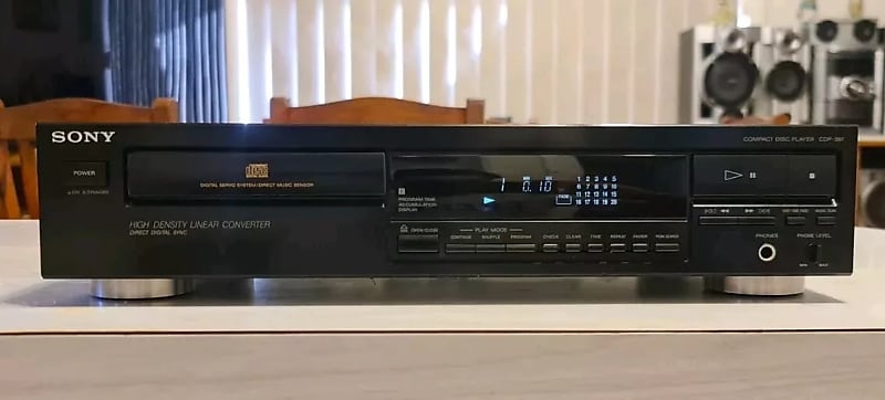 VINTAGE SONY COMPACT DISC CD PLAYER/MADE IN JAPAN | Reverb France