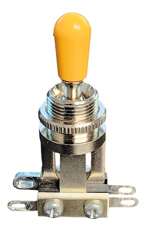 Switchcraft 3-Way Toggle Switch w/Genuine Tip, Short Frame | Reverb