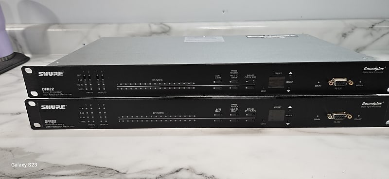 Shure Dfr22 Mid 2000 - Black | Reverb