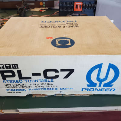 Pioneer PL-C7 front load turntable/record player 1982 | Reverb