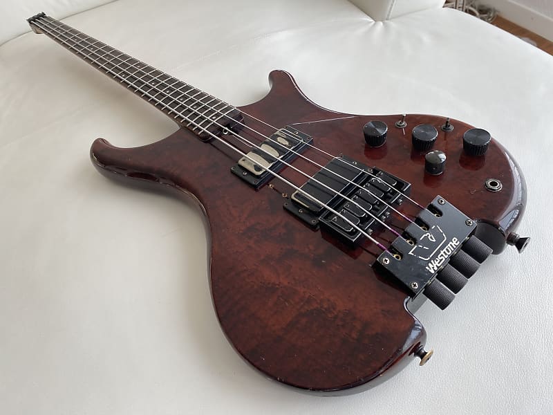 Westone Super Headless Bass (1985), Walnut, incl. Case | Reverb