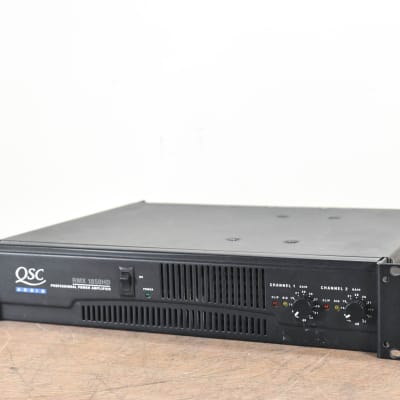QSC 1450 RMS Rack-Mounted Power Amp - Black | Reverb