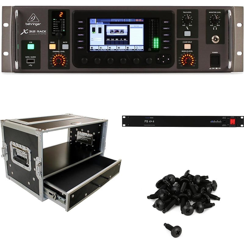 Behringer X32 Rack 40-channel Rackmount Digital Mixer Flight | Reverb