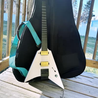 Kiesel Type-V 2021 Ultra Thin Raw Tone Satin White | Reverb