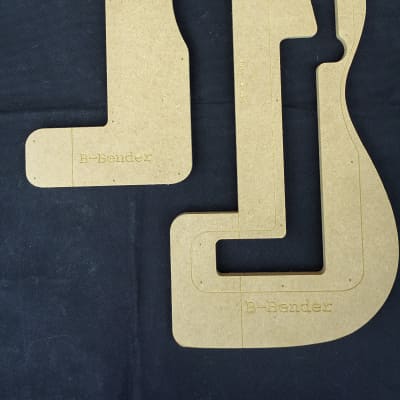 B-Bender Guitar Bridge Pickup Template ~ CNC 1/2" MDF ~ | Reverb