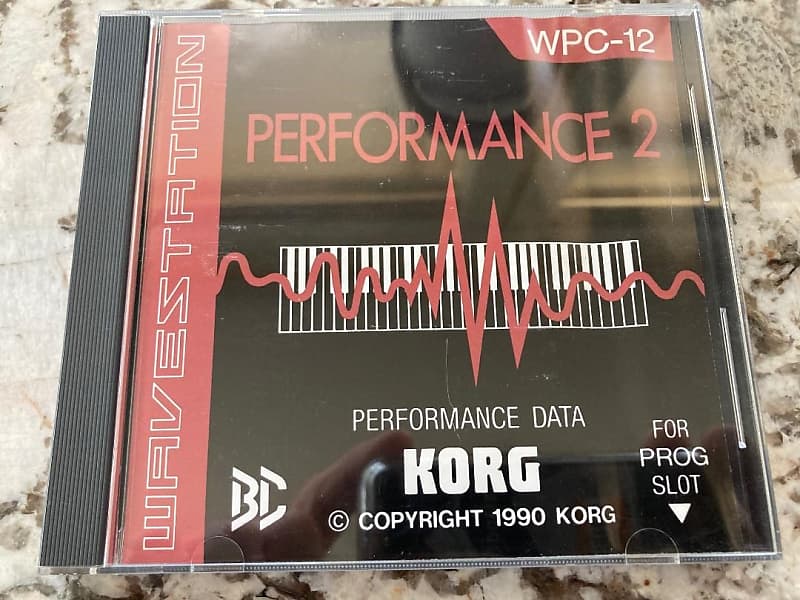Korg Wavestation WPC-12 Performance card 1990 | Reverb