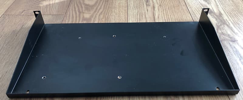 1U 19 inch Rack Mount Tray 27cm Deep: 2010s - Black | Reverb