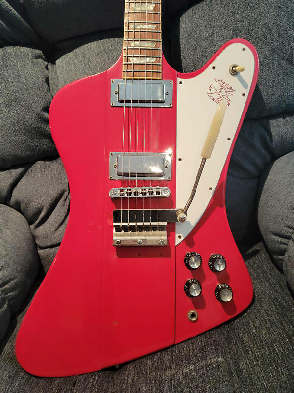 Gibson Firebird V 1990 Cardinal Red | Reverb