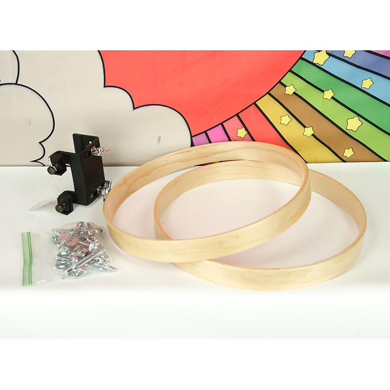 Used Drum Lifter, 14" Maple Hoops (2) and 16 Mini Claws, | Reverb