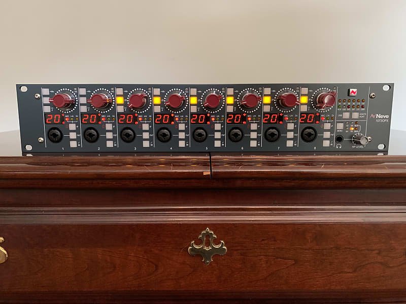 AMS Neve 1073OPX 8 Channel Preamp - Blue | Reverb