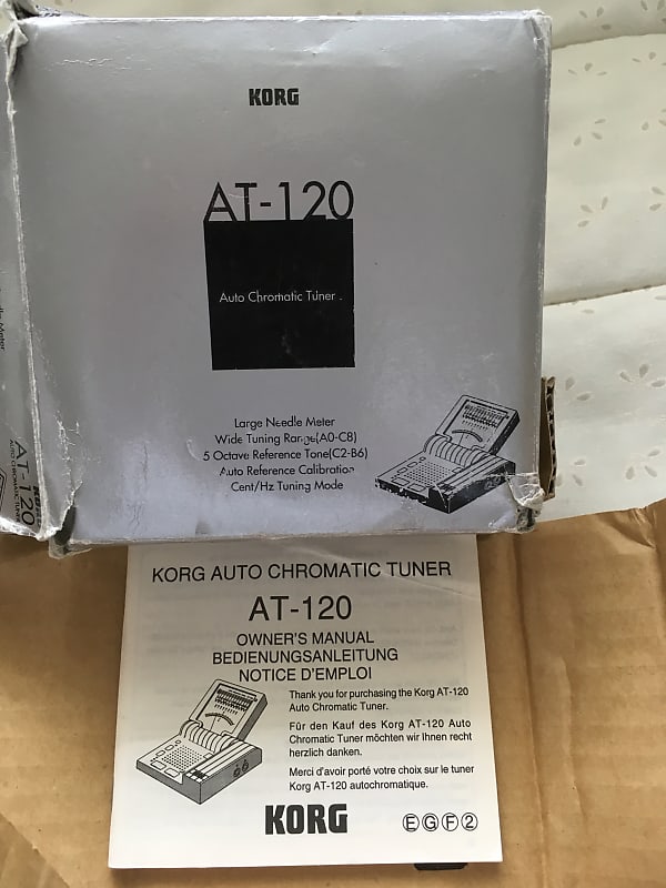 KORG AT-120 Chromatic Tuner | Reverb