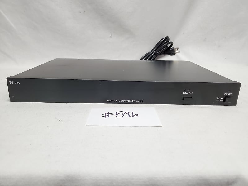 TOA AC-120 Active Controller For TOA Speakers #596 Good Used | Reverb