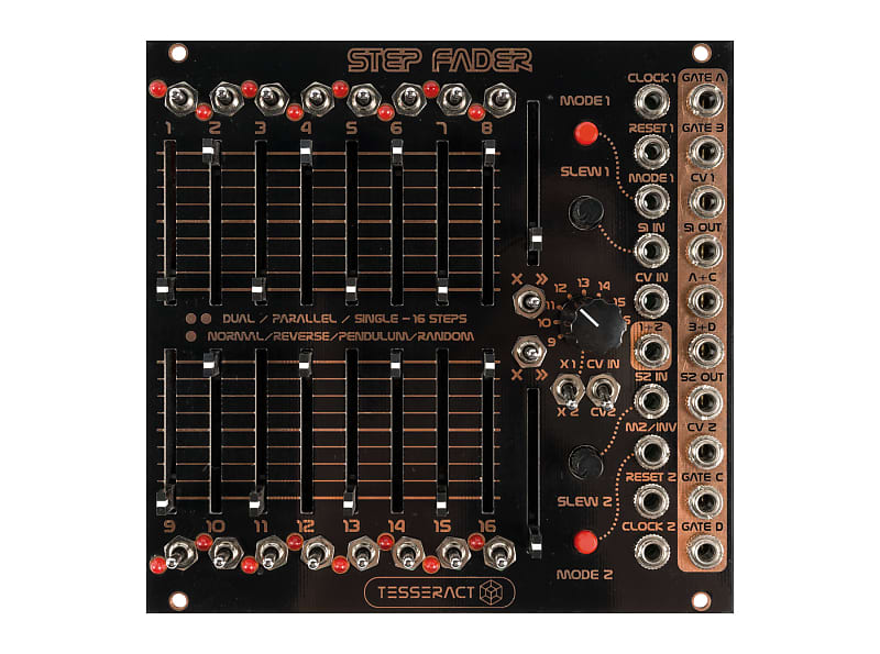 Tesseract Modular Step Fader Dual Sequencer [USED] | Reverb