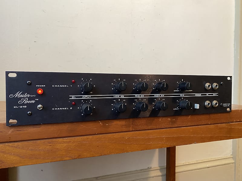 MICMIX Master Room XL-210 Stereo Spring Reverb Rack. | Reverb