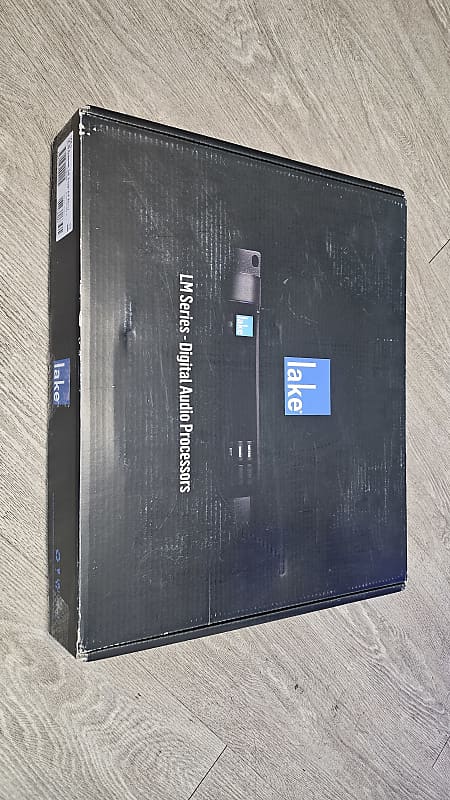 Lake LM 26, Loudspeaker Processor, Loudspeaker Management and | Reverb