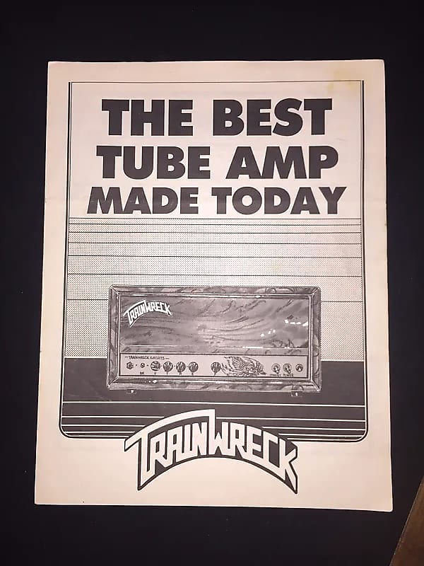 Original Trainwreck Manual 87-94 Express Liverpool Ken | Reverb