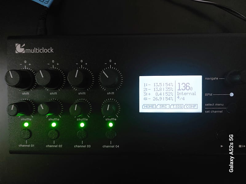 E-RM ERM Multiclock Desktop Sync Clock Device With USB | Reverb