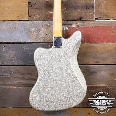 Seuf Guitars OH-10 Offset JM - Silver Sparkle | Reverb