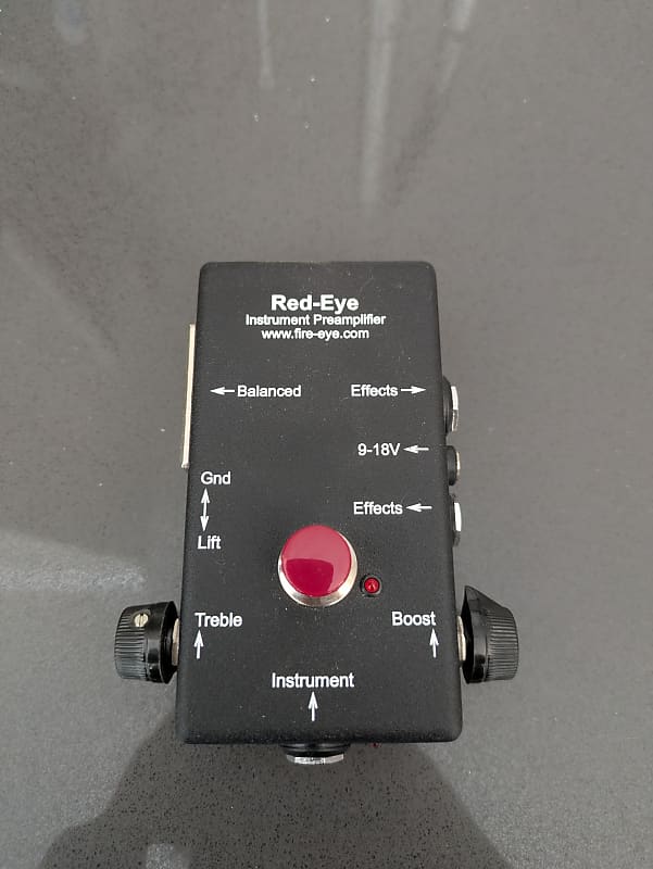 Red-Eye Acoustic Guitar Preamp and DI | Reverb UK