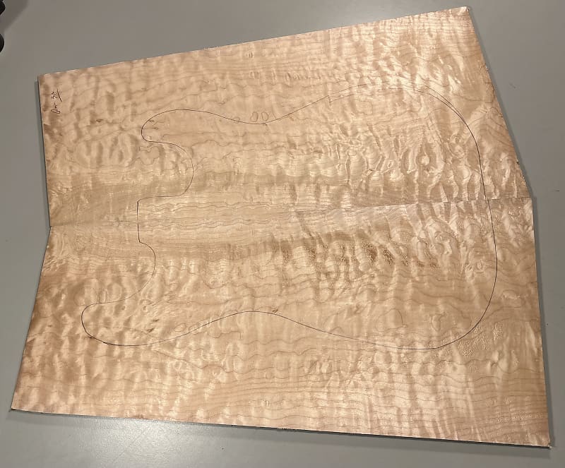 Drop Top - #8720 - 3A Grade Big Leaf Quilted Maple | Reverb