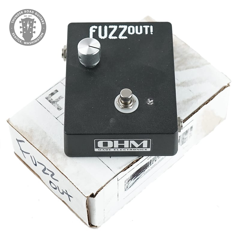 Used Ohm Made Electronic Fuzz Out! Pedal | Reverb