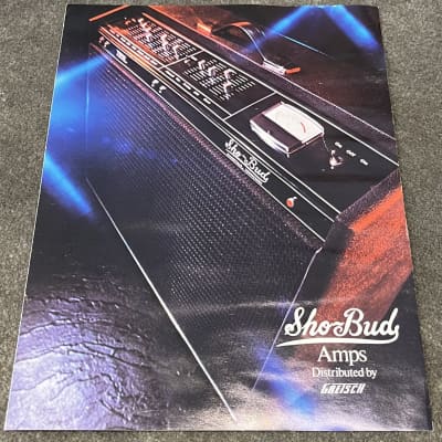Sho-Bud Pedal Steel Guitars 1978 Catalog Brochure Original | Reverb
