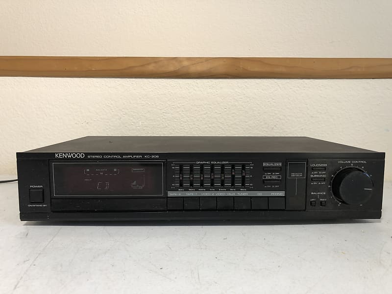 Kenwood KC-206 Amplifier HiFi Stereo Amp Vintage Audiophile | Reverb