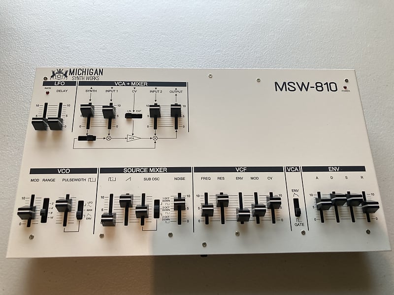 Michigan Synth Works MSW-810 2024 - White | Reverb