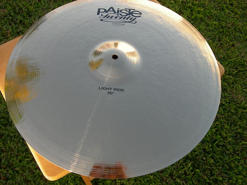 Paiste Twenty Custom Light Ride 20" Rare Discontinued | Reverb
