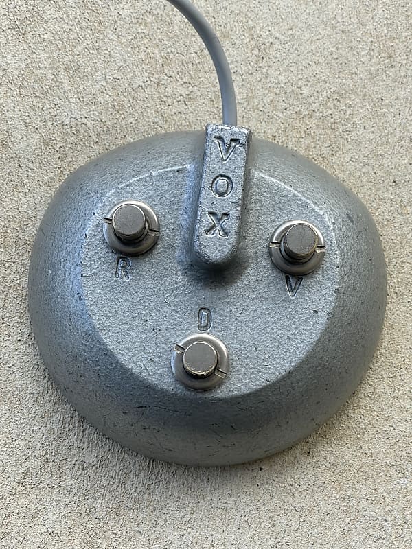 Vox 3 Button Footswitch 1967-1972 | Reverb