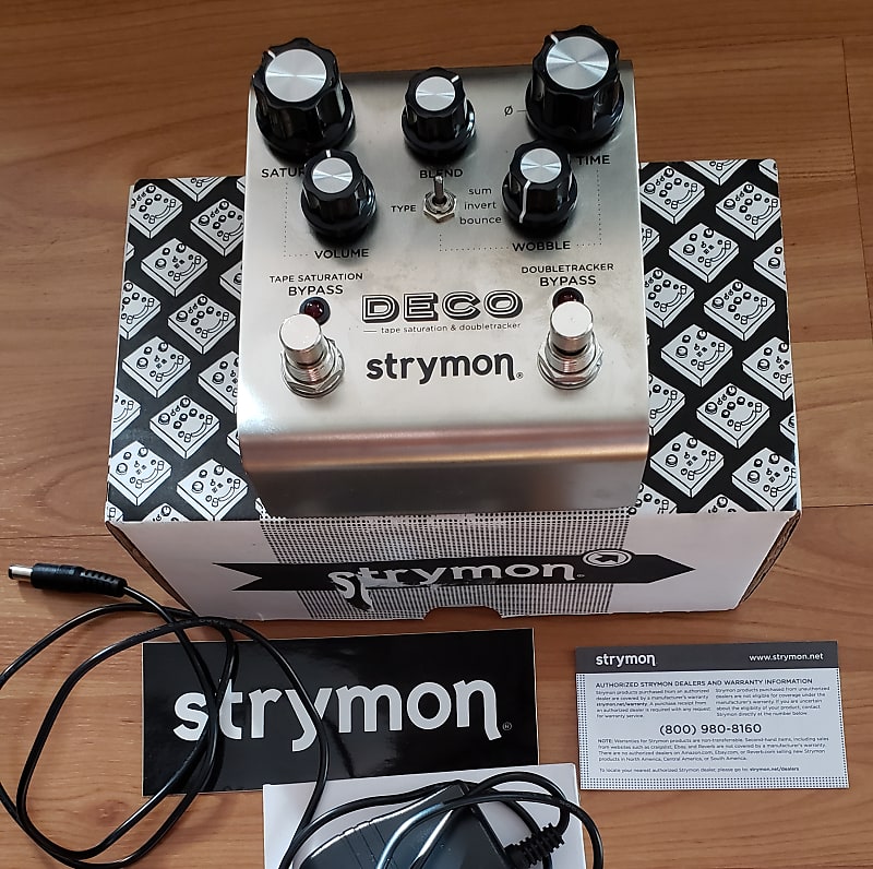 Strymon Deco Tape Saturation & Doubletracker 2021 - Silver | Reverb