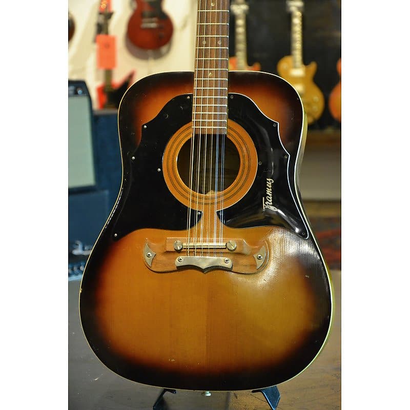 1966 Framus Model 5/296 Texan 12-string sunburst | Reverb