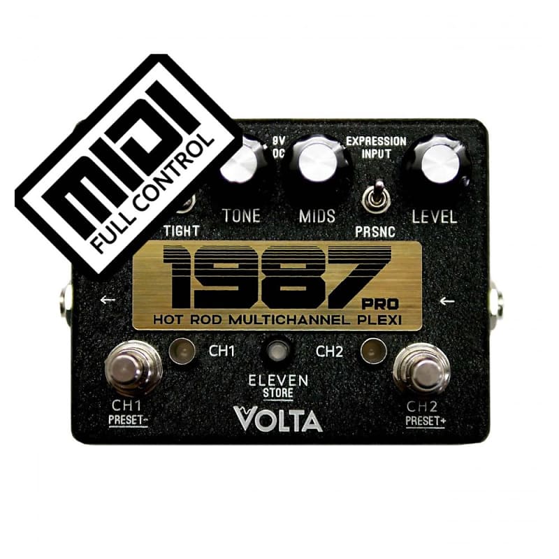 Volta Custom Electronics 1987 PRO MIDI Dual Channel Plexi | Reverb