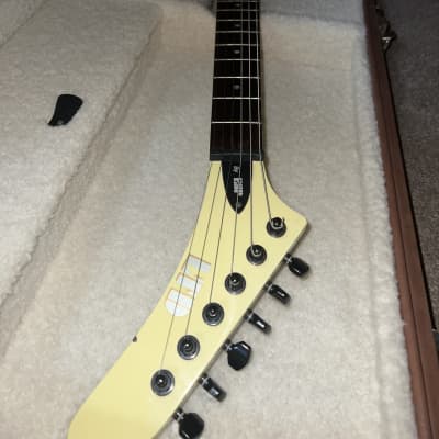 ESP LTD LAWSUIT EXPLORER Mid 90’s - Aged white | Reverb