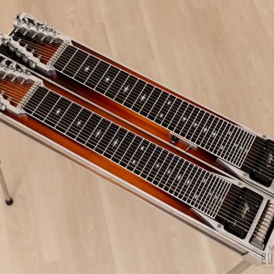 2000s Excel Fuzzy Superb D10 Double Neck 10-String Pedal | Reverb
