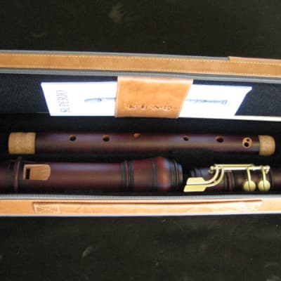 Kung Tenor Recorder Model 2511 "Superio" Stained Pearwood | Reverb