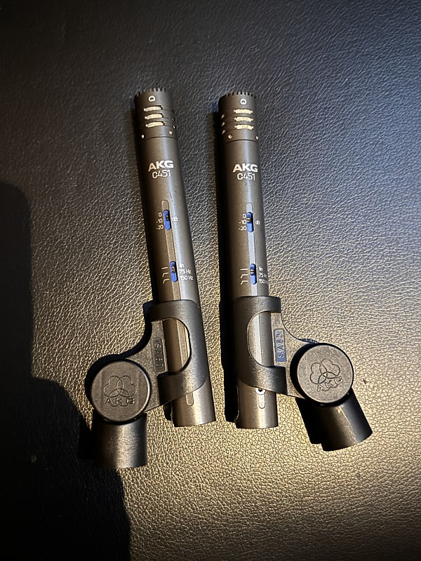 AKG C451 - 65th Anniversary 2003 - Pair | Reverb UK