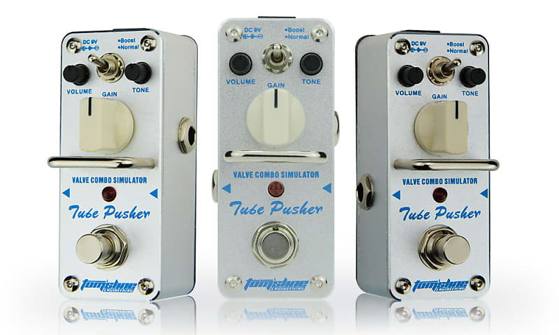 Tom'sline ATP-3 TUBE PUSHER Tube-Driven Amp Simulator Mini | Reverb