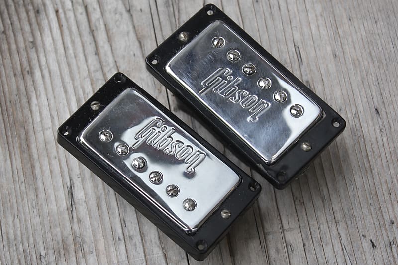 1972 Gibson T Top Humbucker Pickup Set “Gibson Logo” | Reverb UK