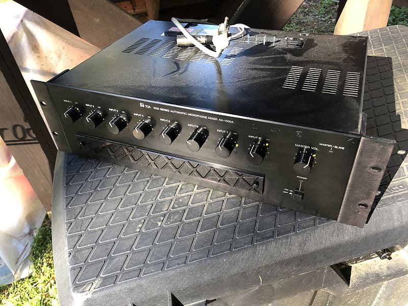 TOA AX-1000A 1000 Series Automatic Microphone Mixer 8 channel | Reverb
