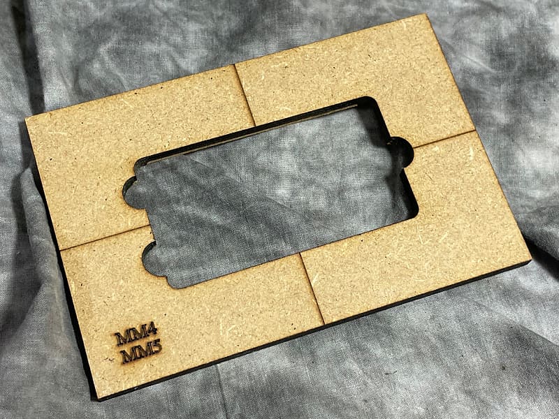 MusicMan Bass Pickup Router Template | Reverb