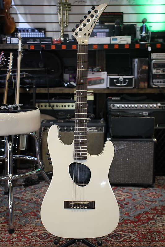Kramer Ferrington 1980s-90s - White Semi Hollow USA | Reverb