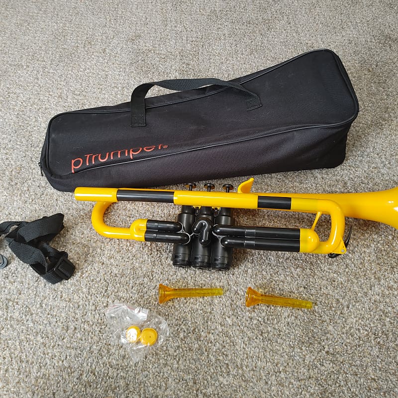 pTrumpet Yellow Plastic Trumpet | Reverb