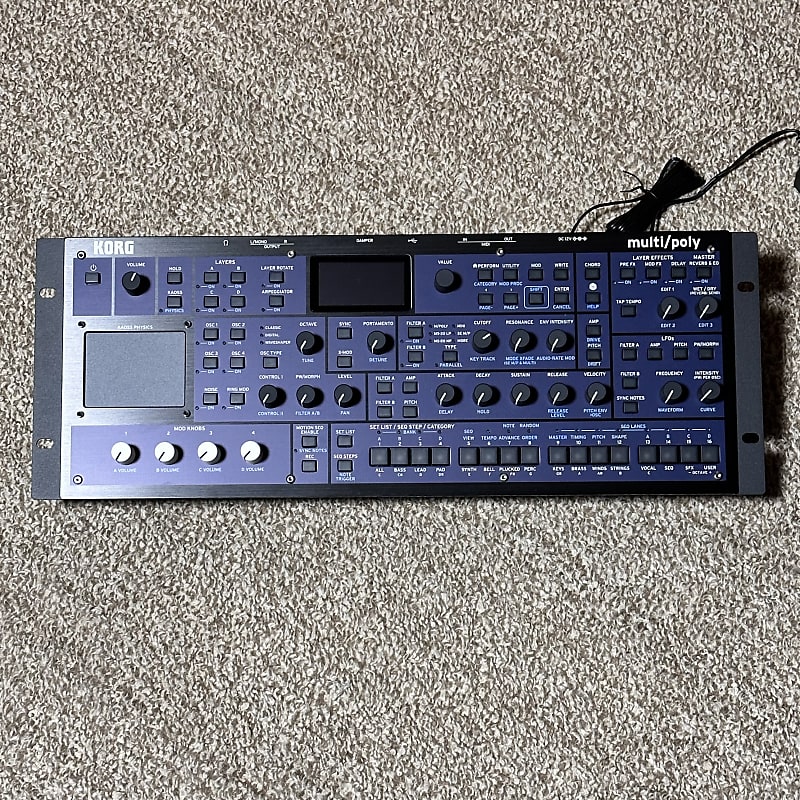 Korg Multi/Poly Module Analog Modeling Synthesizer | Reverb