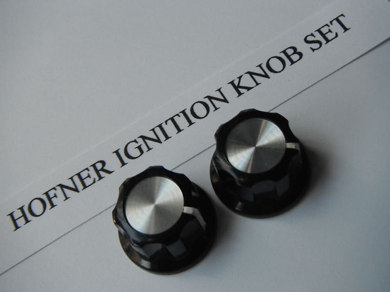 New Hofner CT, Ignition or Icon Bass Guitar Knob Set | Reverb