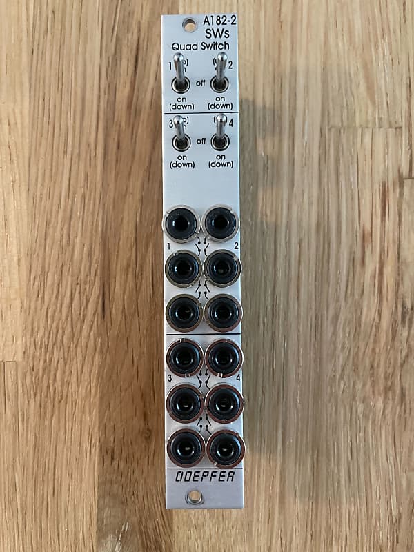 Doepfer A-182-2 bidirectional quad Switch | Reverb
