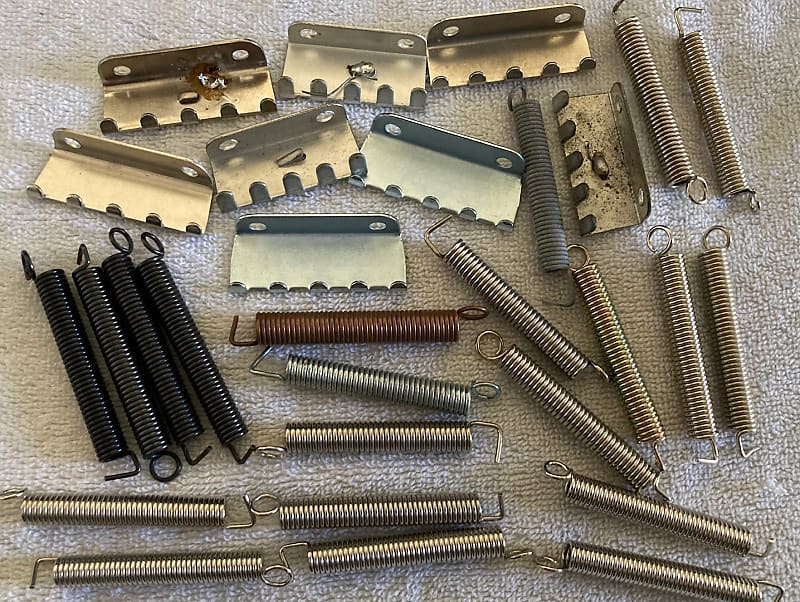 Big Lot Strat Guitar Style Tremelo Springs & Claws Luthier | Reverb