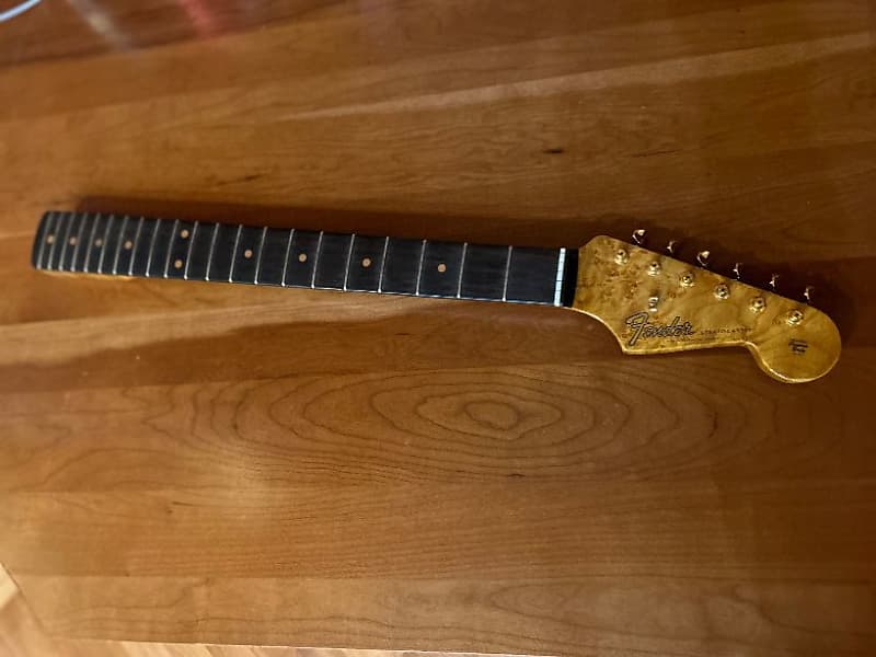 Stunning Fender Custom Shop Artisan strat neck | Reverb