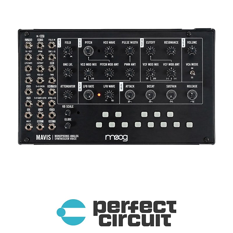 Moog Mavis Semi-Modular Analog Synthesizer | Reverb