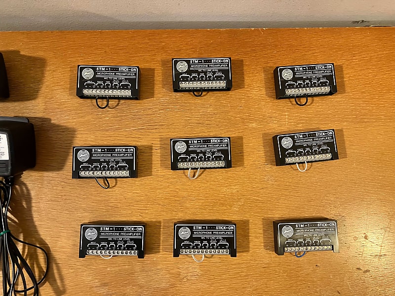 RDL Radio Design Labs STM-1 microphone preamp, 2010s - black | Reverb